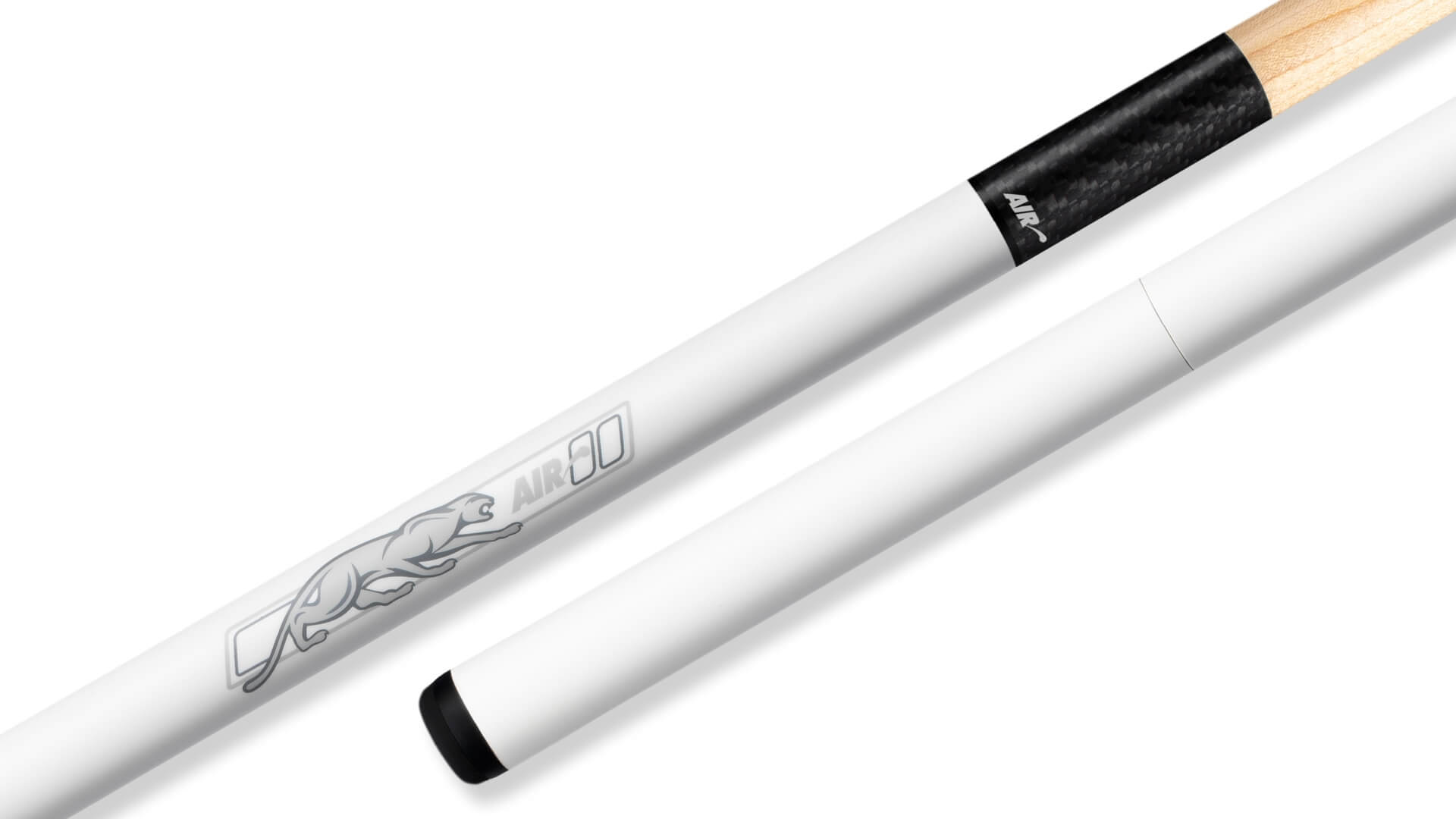 Predator - "Air II Ice" Jump Cue White - Wrapless • Billiards Direct