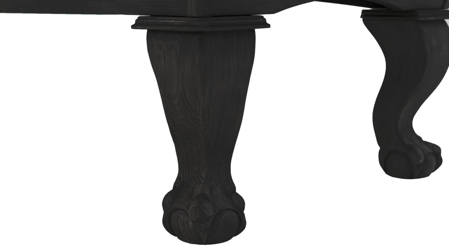 Imperial - "Resolute" Pool Table - Ball and Claw Legs - Kona - 7 Foot ...