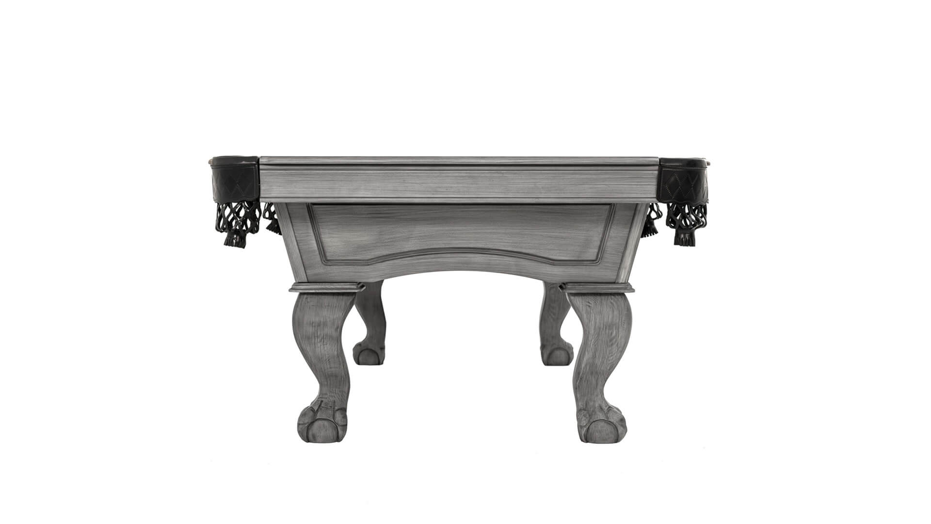 Imperial - "Resolute" Pool Table - Ball and Claw Legs - Silver Mist - 7 ...
