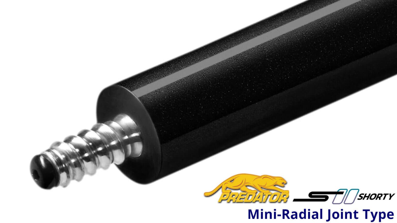 Predator - Sport 2 "Shorty" - Short Pool Cue - Wrapless - Black ...