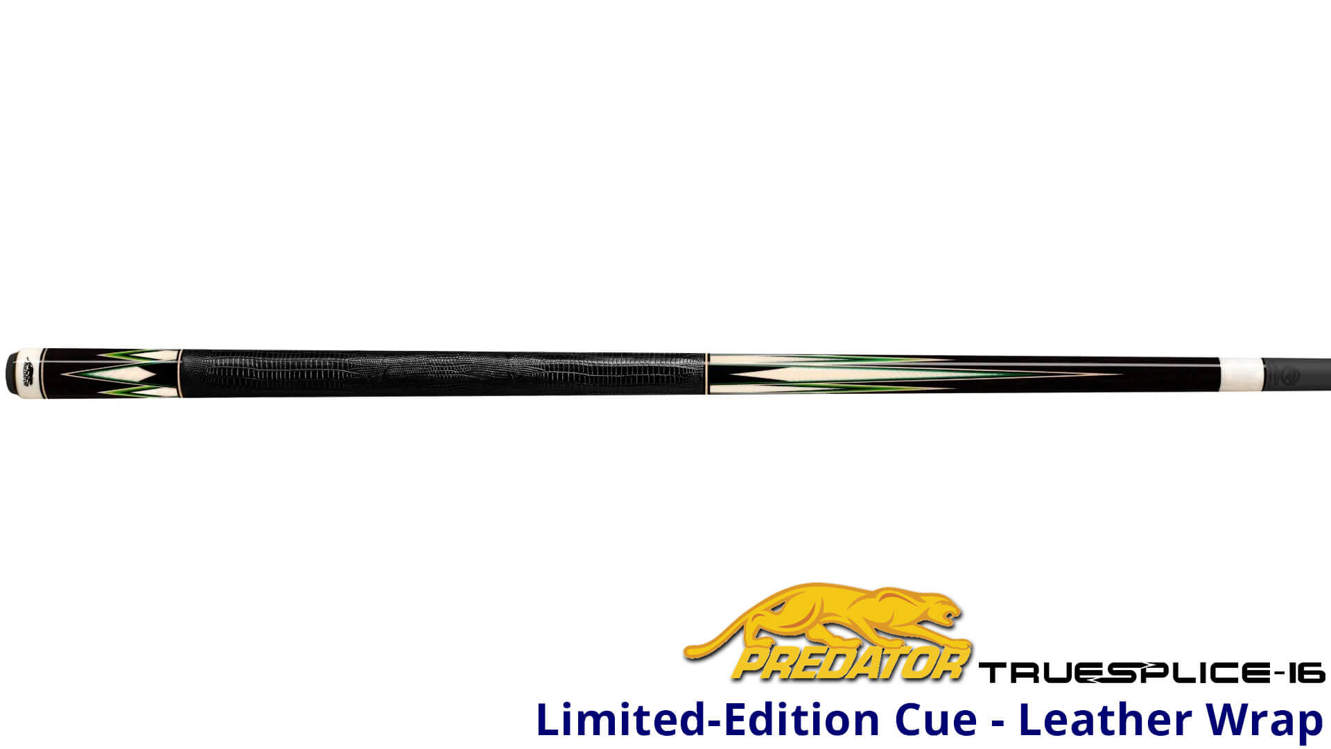 Predator - Limited Edition "True Splice 16" Ebony Pool Cue - Leather ...