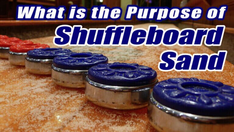 What Is Shuffleboard Sand? • Billiards Direct