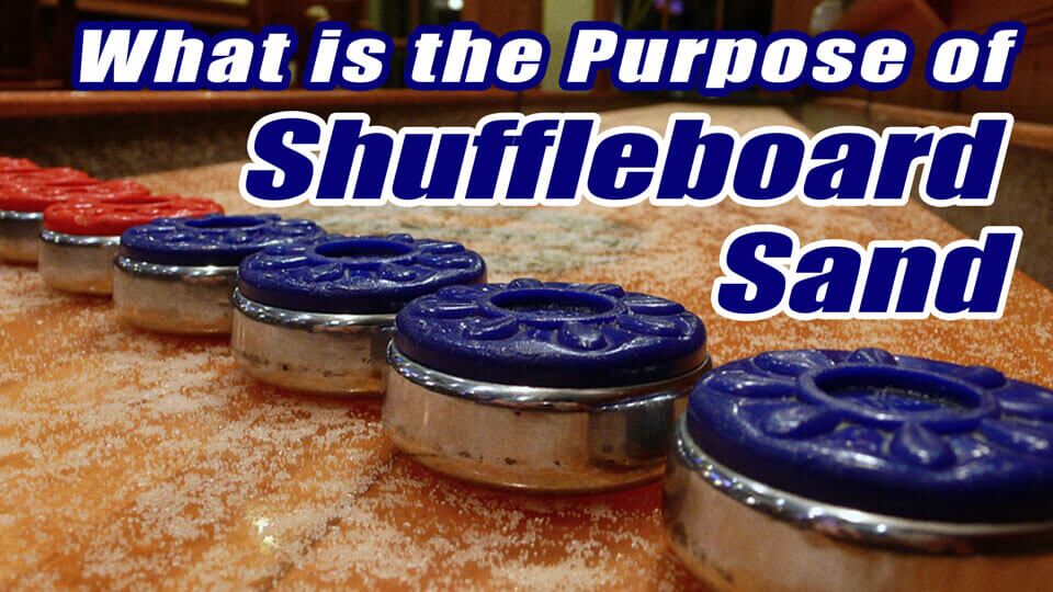 What Is Shuffleboard Sand? • Billiards Direct