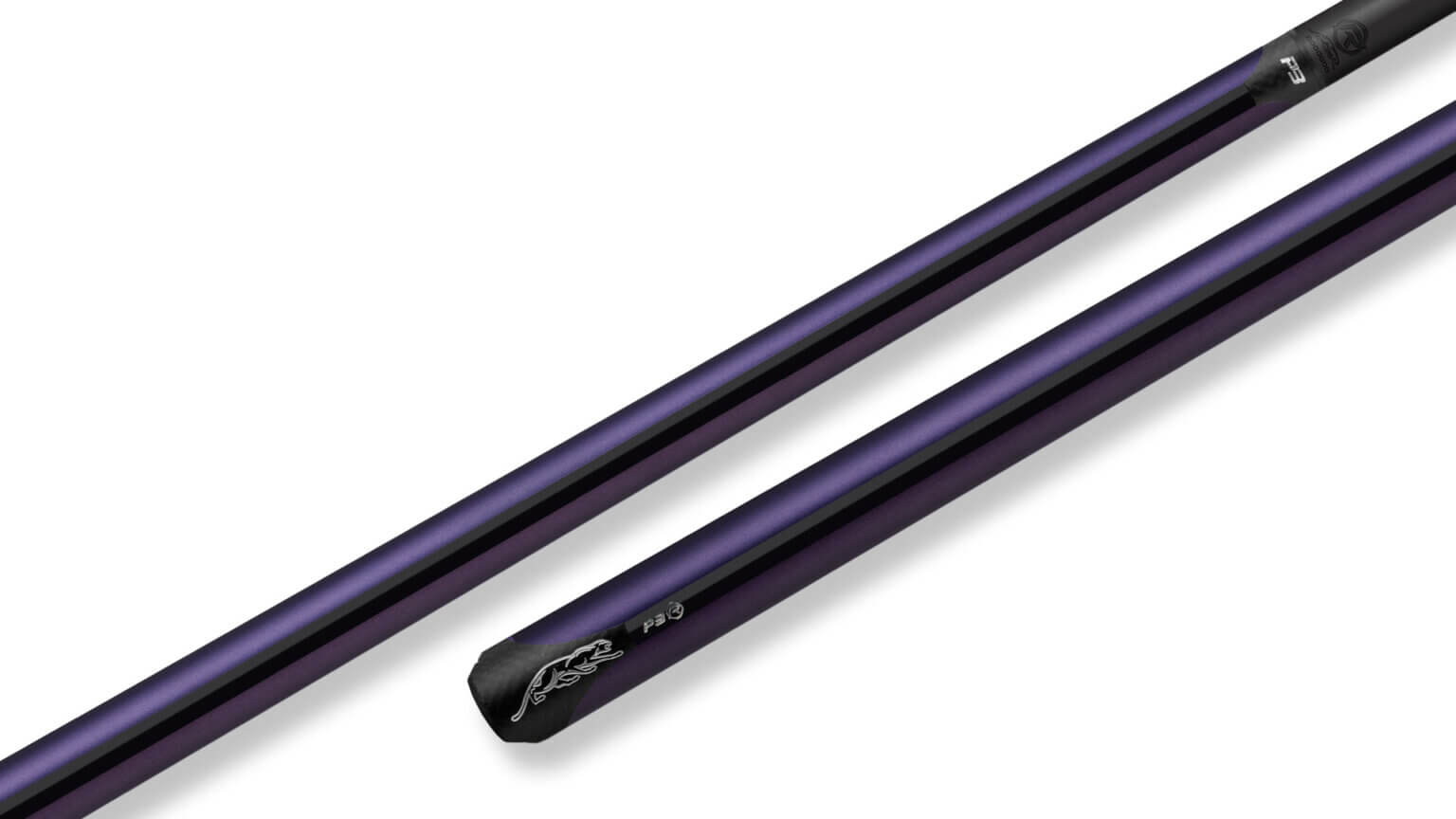 Predator P3 REVO Purple Pool Cue with No Wrap • Billiards Direct